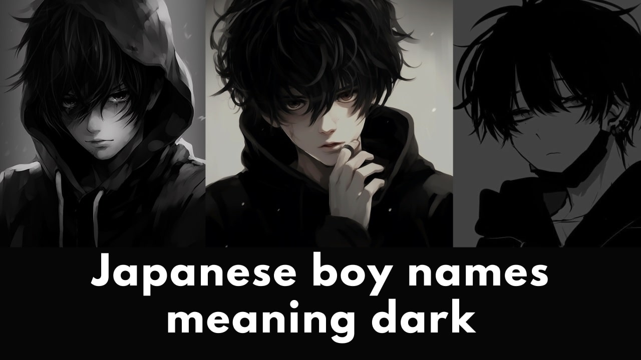 65+ Japanese names that mean dark for girls and boys