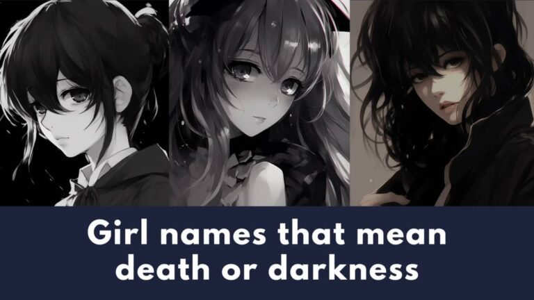 85+ Awesome Names that mean death for boys and girls