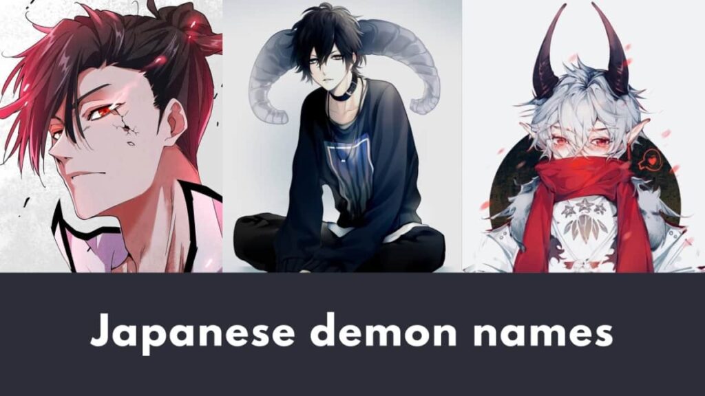 50+ Crazy Japanese demon names with their meaning