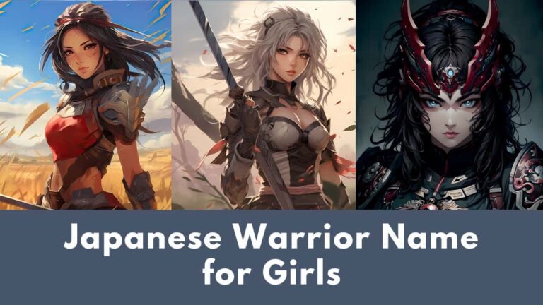90+ Awesome warrior name in Japanese with their meaning
