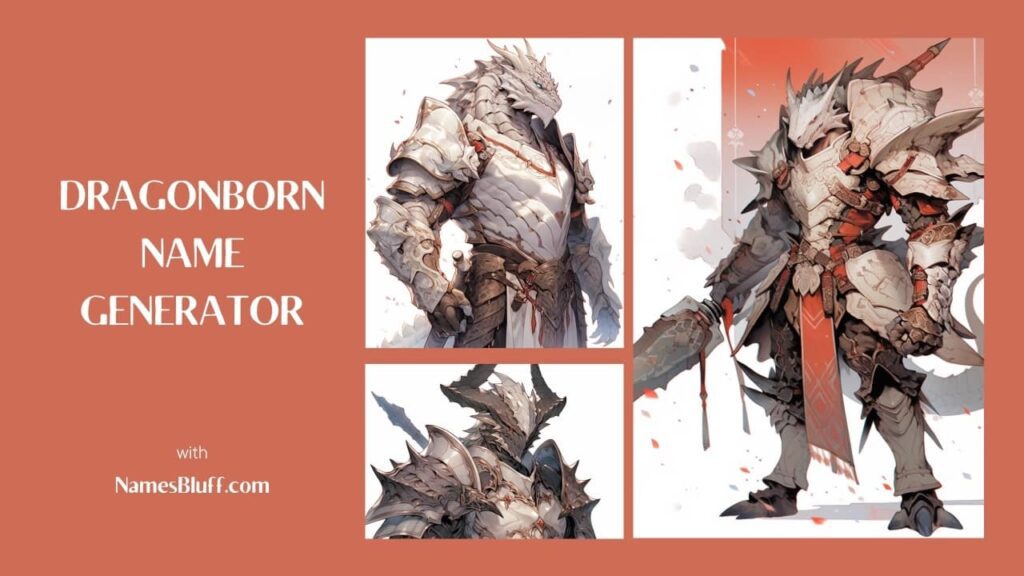 Dragonborn Name Generator - Dungeons & Dragons